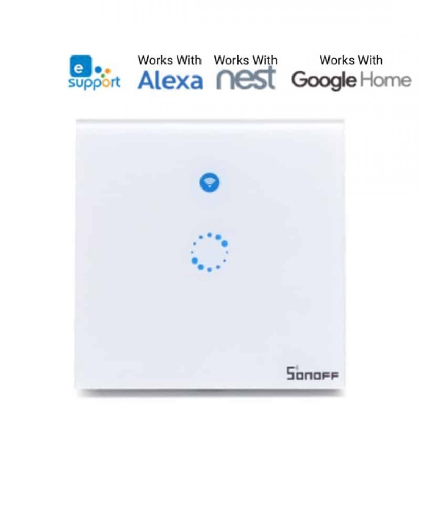 Sonoff T1 WiFi /RF Единичен ключ за осветление